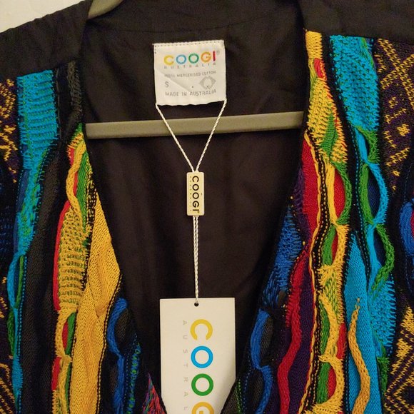 COOGI | Jackets & Coats | Coogi Black Samurai With Satin Back Vest 0 3d ...